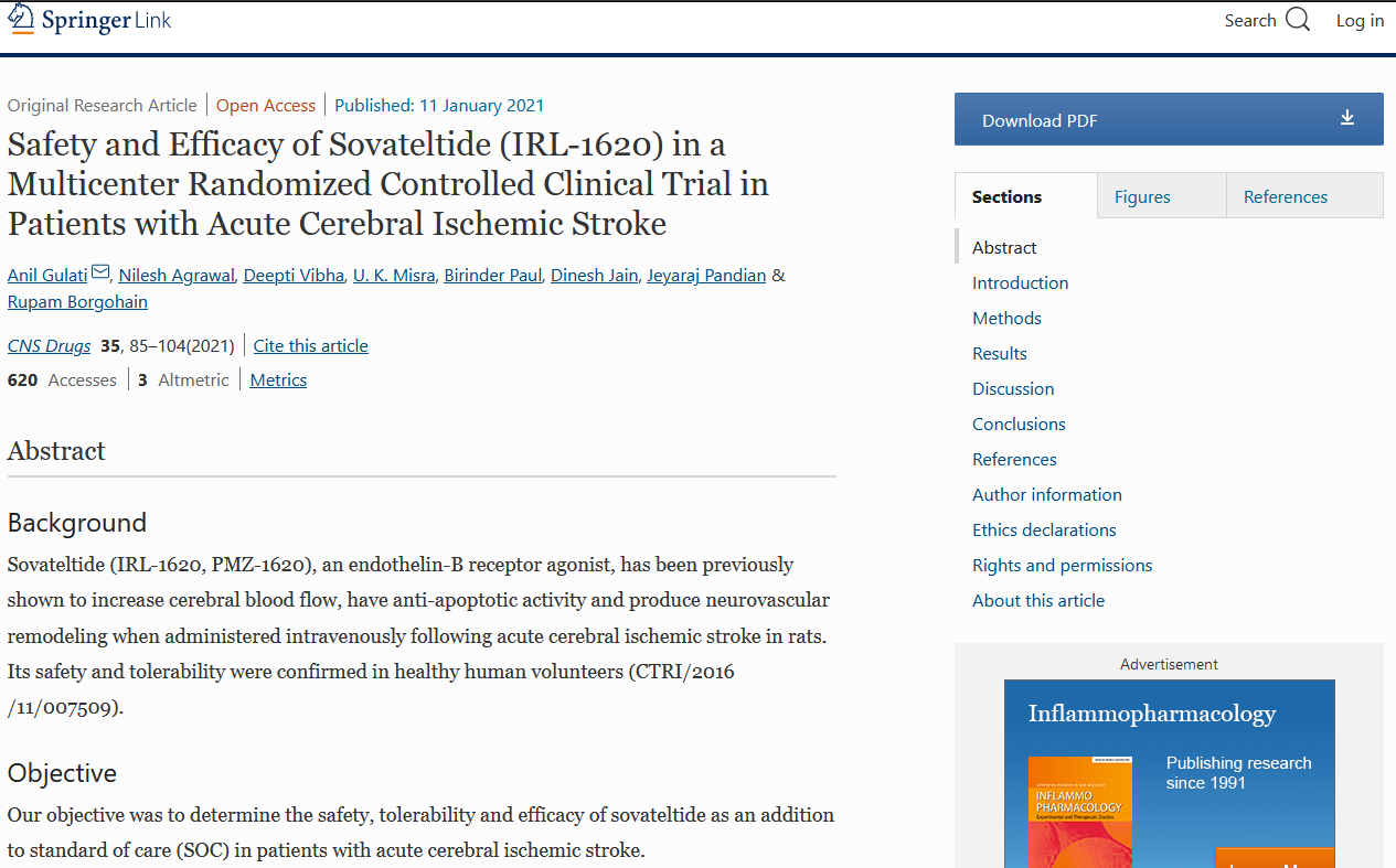 A Biopharmaceutical Company with Two First-in-Class Drug Candidates ...
